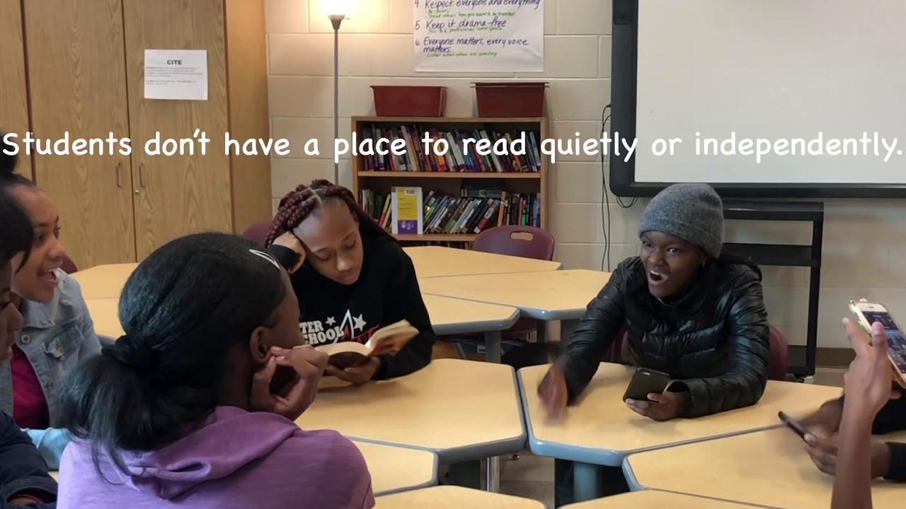 Carver STEAM: Panther Commons - Literacy Engagement Center - YouTube