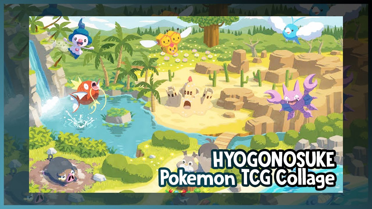Pokemon Art Hyogonosuke Cards Retolki Art Youtube