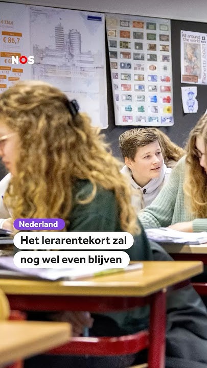 Het lerarentekort zal nog wel even blijven - YouTube