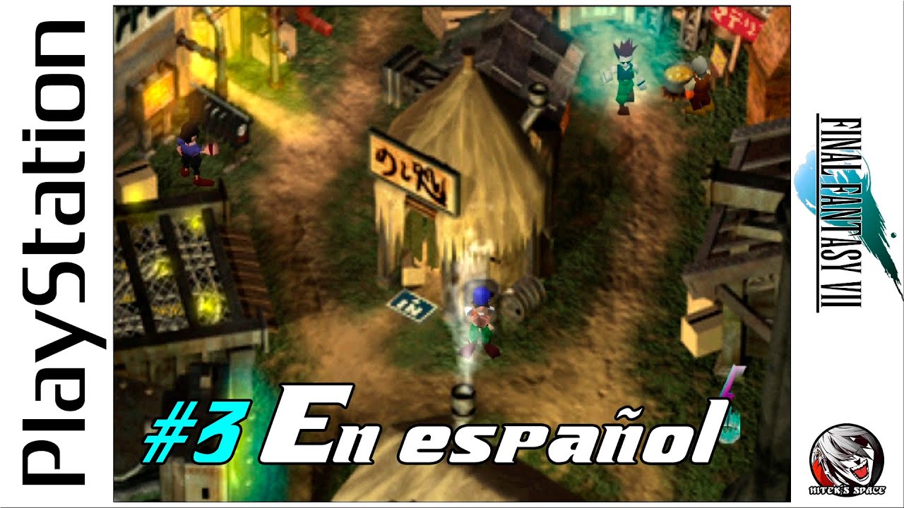 FINAL FANTASY VII (PSX) || EPISODIO 3 - Mercado Muro || Gameplay en ...