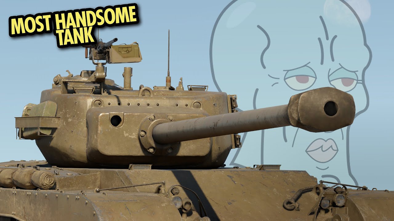 THE POST WW2 TANK THAT IS HIGHER THAN A LEOPARD - T32E1 - YouTube