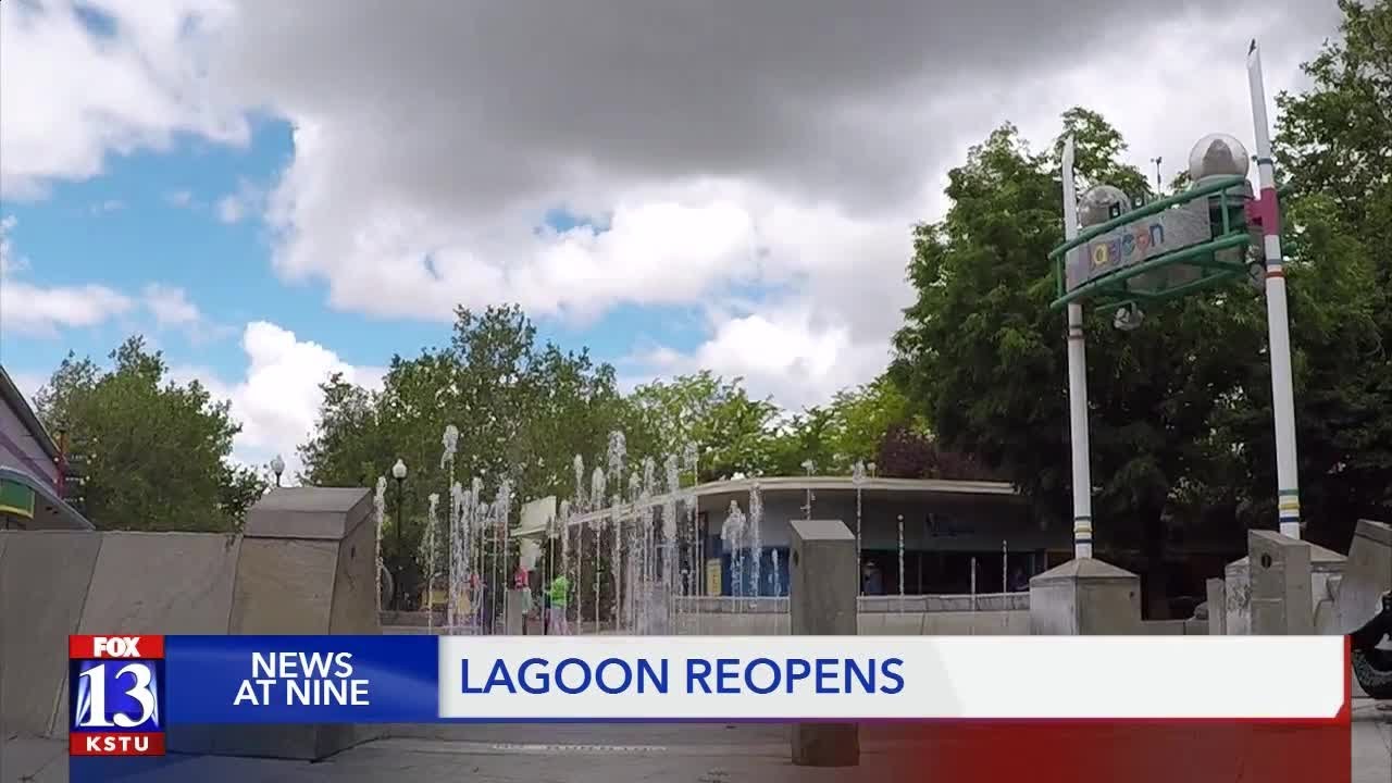 Lagoon opens with safety precautions and restrictions after delay - YouTube