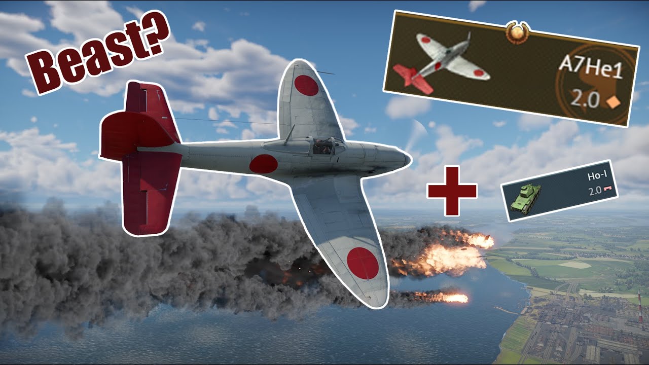 "I Love This Plane" (A7He1) War Thunder 2.0 Grind - YouTube