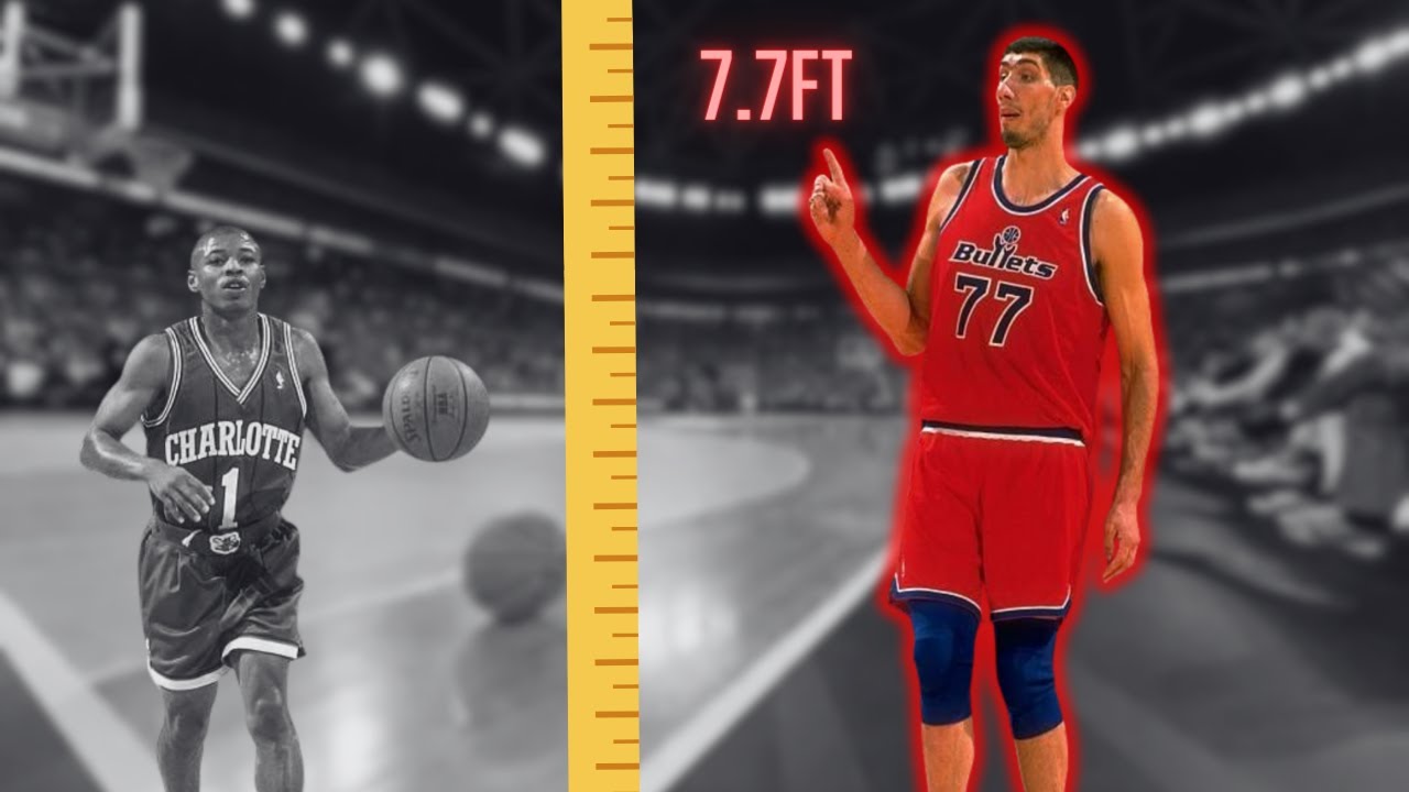 Top 10 Tallest Players In NBA History!!! - YouTube