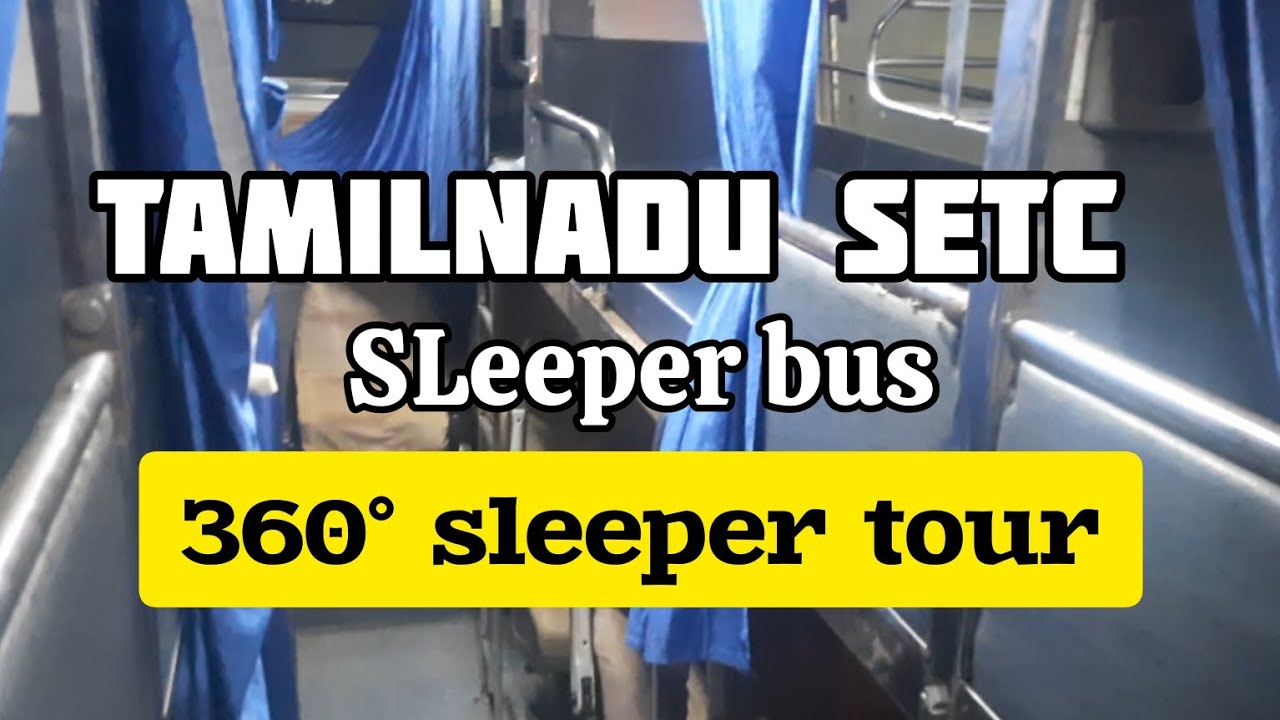 TNSTC Sleeper bus view #tnstc #setc - YouTube
