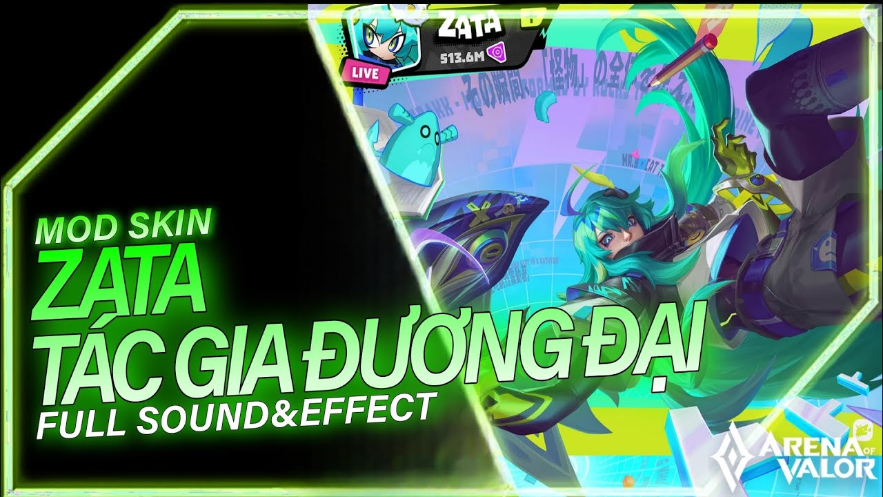[Mùa 27] - Mod Skin Zata Tác Gia Đương Đại Mới Nhất┃S2/2023 - YouTube