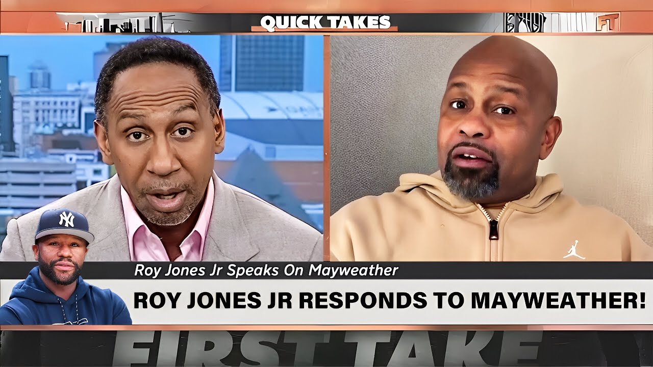 Roy Jones Jr SLAMS Mayweather — Stephen A. Smith Left Speechless! - YouTube