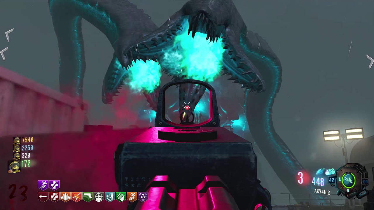 leviathan boss fight bo3 - YouTube