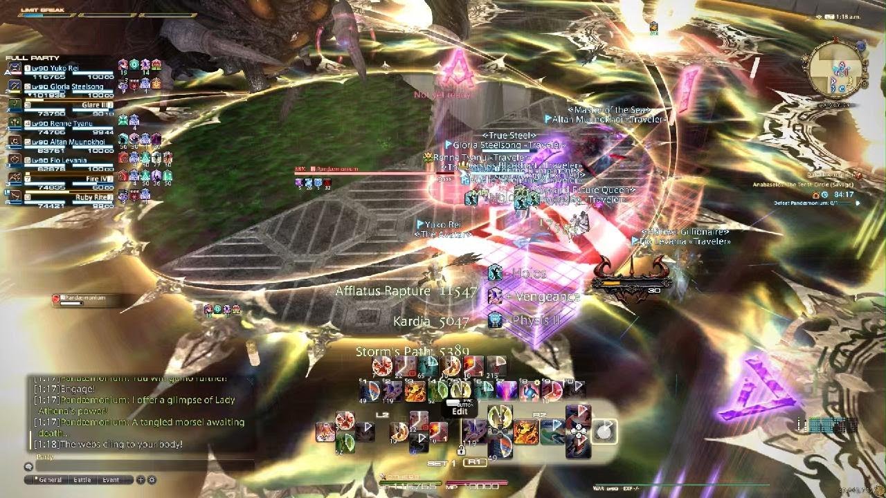 FINAL FANTASY XIV [P10S ~ Warrior PoV] - YouTube