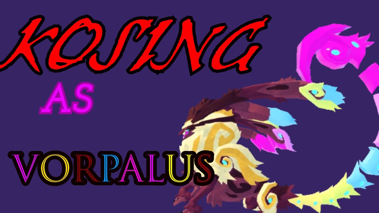 🟪 KOSING AS VORPALUS 🟪 || Creatures of Sonaria - YouTube