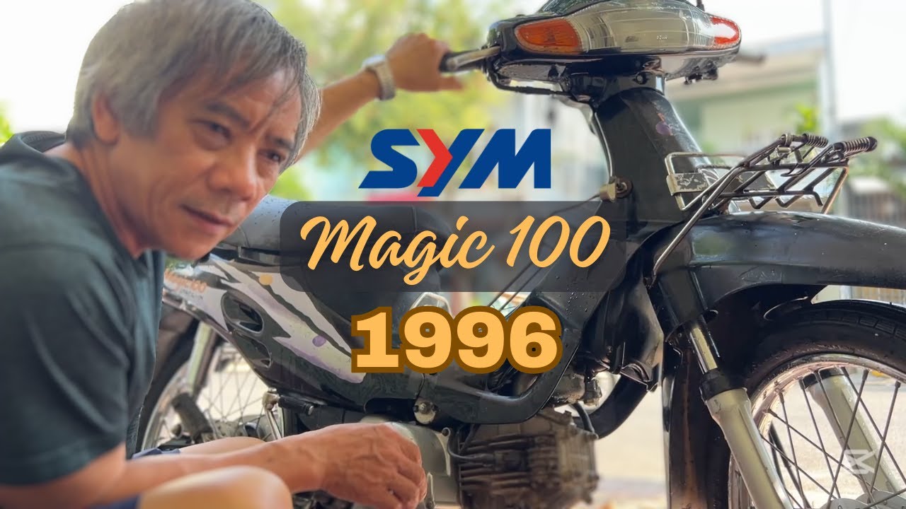 SYM Magic 100 đời 1996 || Chiếc Xe Đầy Kỷ Niệm - YouTube