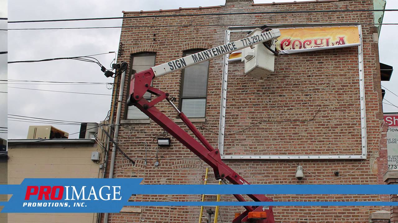 BILLBOARD INSTALLATION + ALUMINUM FRAME - YouTube