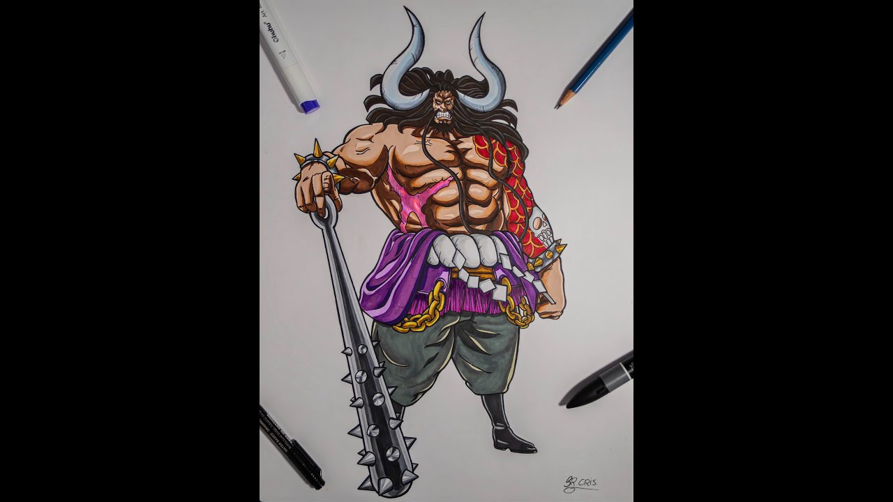 DRAWING KAIDO / DIBUJANDO KAIDO - YouTube