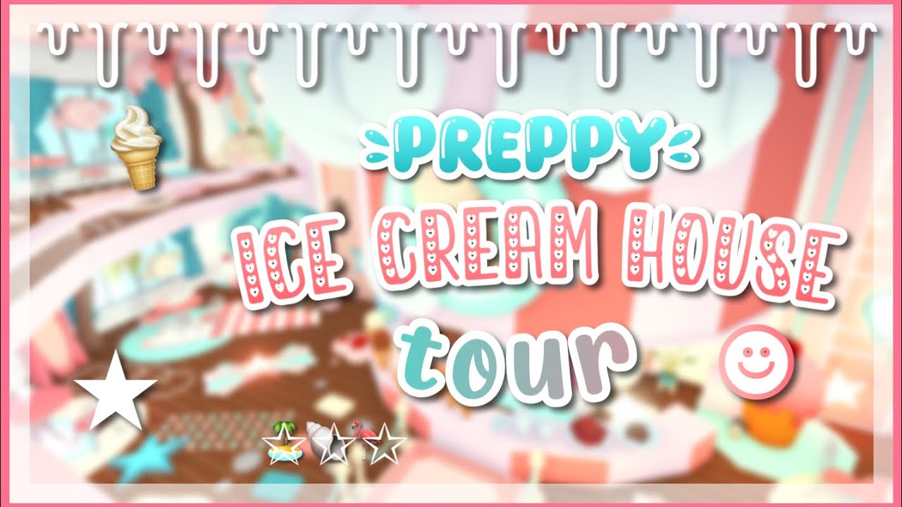 🦩PREPPY ICE CREAM HOME TOUR 🍦 - YouTube