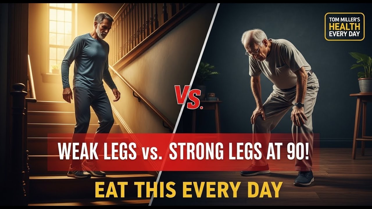 Want Stronger Legs Even at 90? Eat THIS Every Day - YouTube