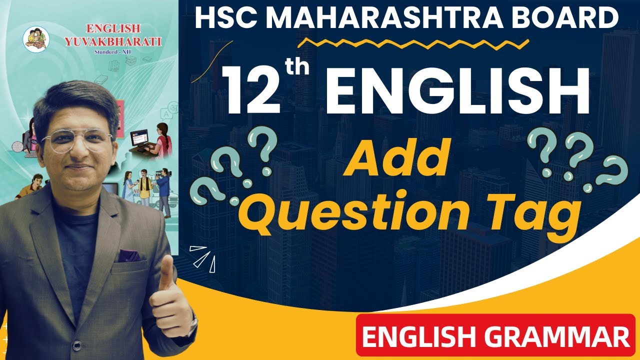 Question Tag | 12th Important English Grammar Add A Question Tag | 23 ...