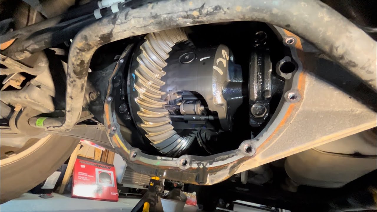 Rear differential service; 2020 Chevy Suburban - YouTube