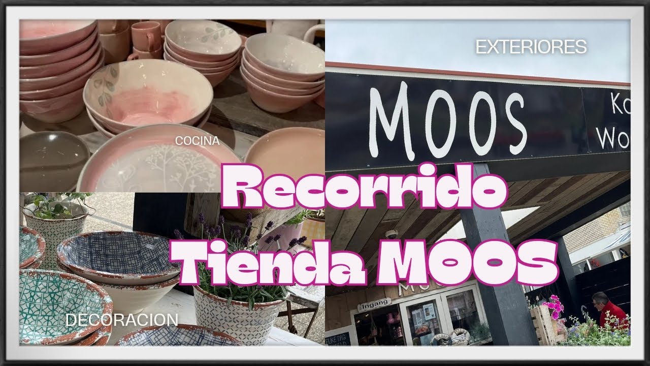 RECORRIDO por tienda MOOS en Holanda 💐 DECORACIONES muy BELLAS # ...