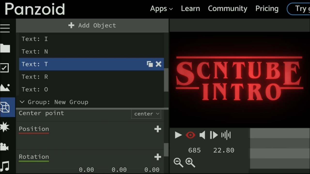 scntube intro make using stranger things Intro | best intro maker ...