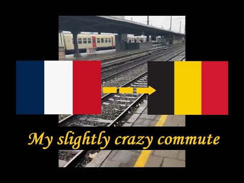 My Crazy Commute to Work (France -- Belgium) - YouTube