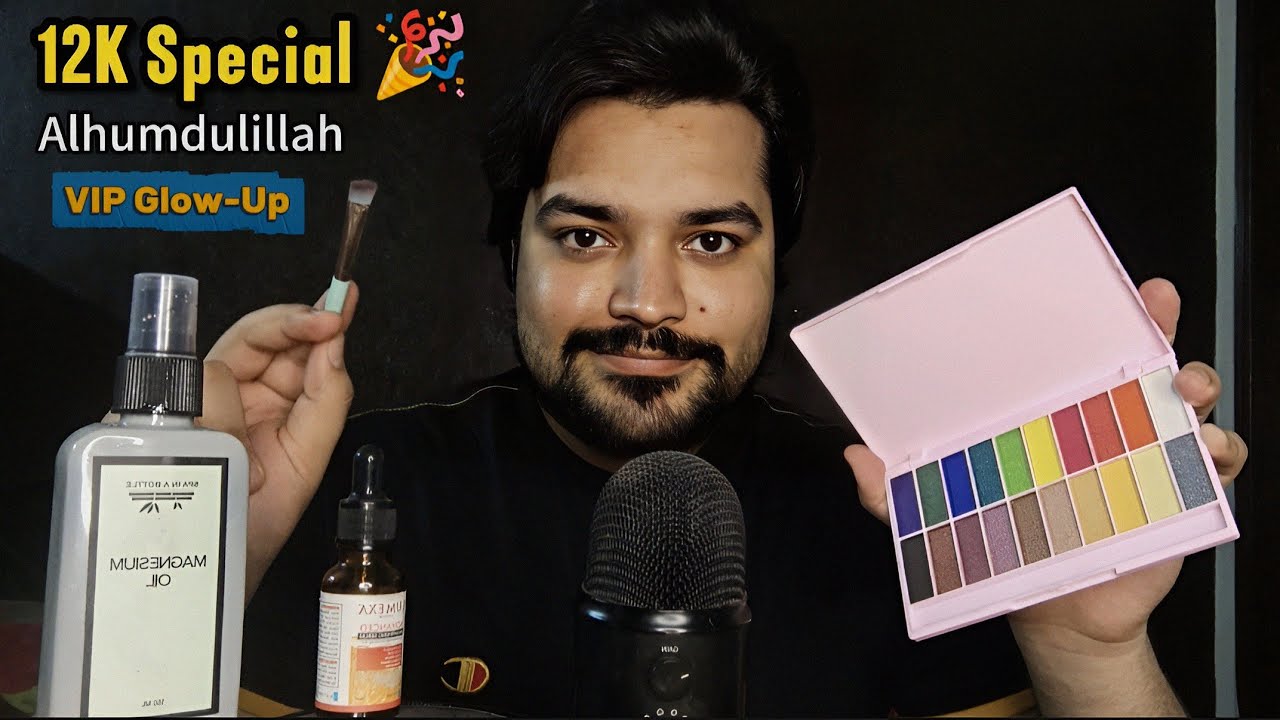 ASMR 12K Special 💛 Full Glow-Up Roleplay | Spa, Haircut, Massage ...