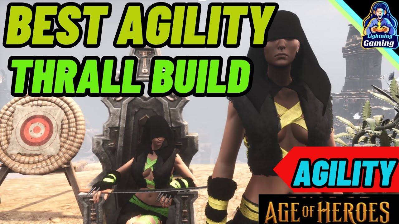 Conan Exiles Age of Heroes Best Agility thrall build - YouTube