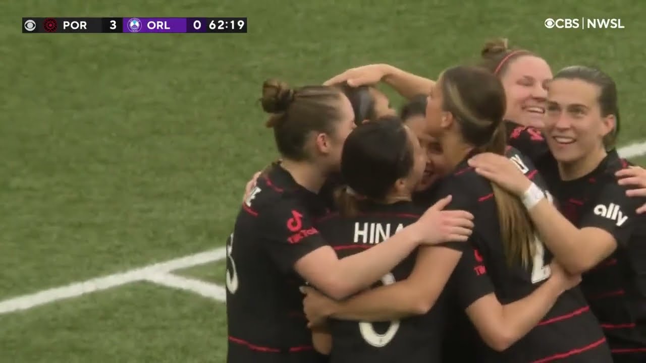 Sophia Smith Goal: Portland Thorns FC vs. Orlando Pride | Week 8 - YouTube