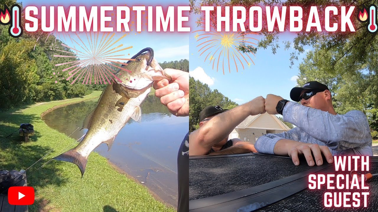 Throwback to warmer days and fat aggressive fish! - YouTube