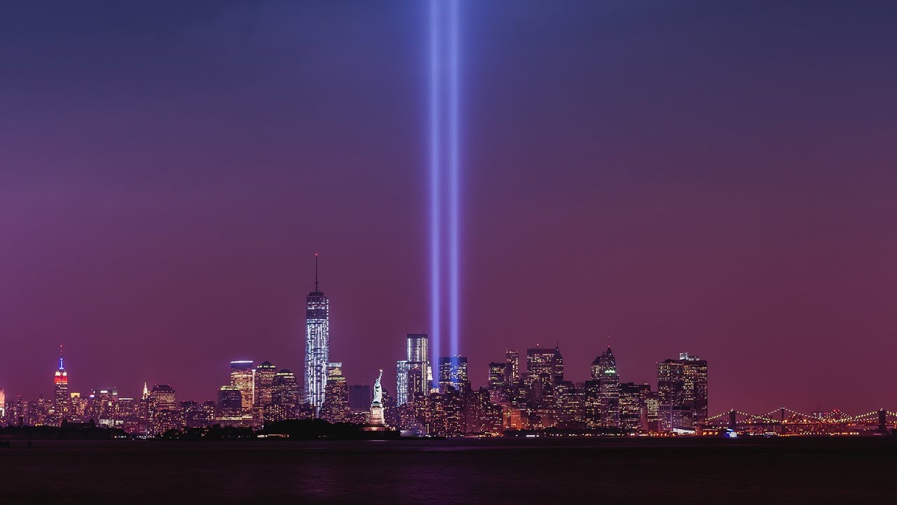 September 11 Memorial Lights