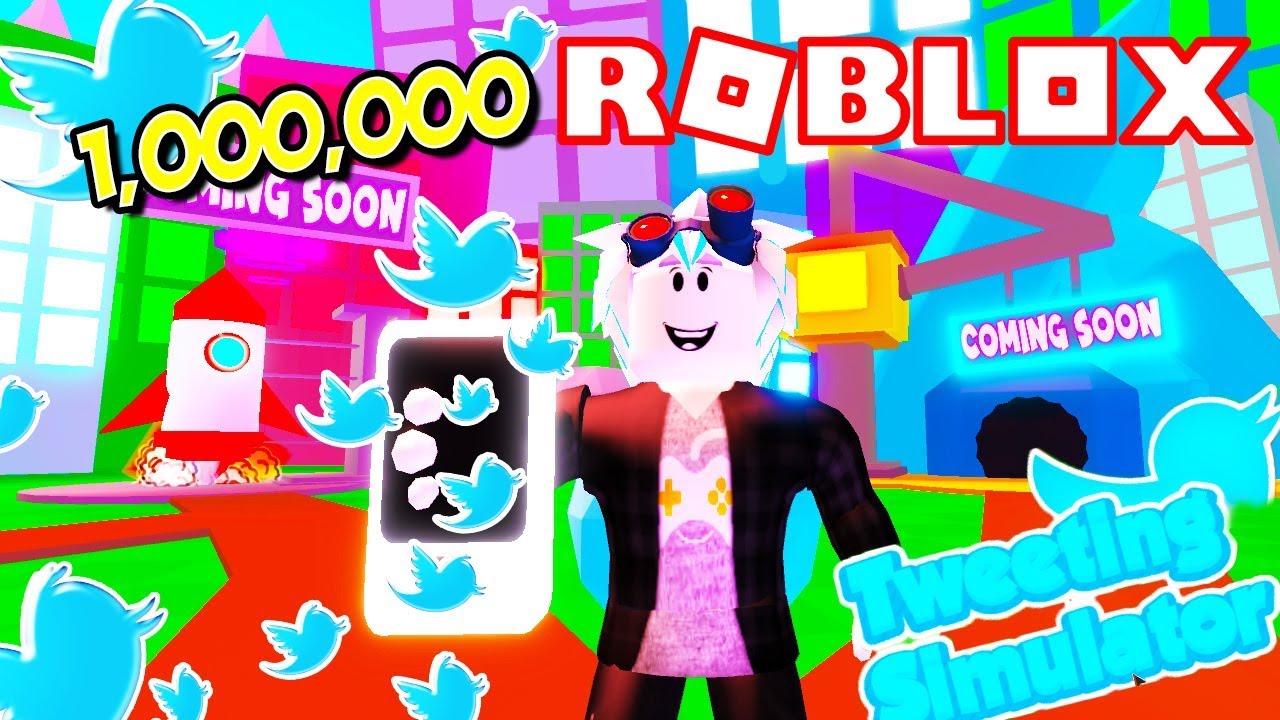 НОВЫЙ СИМУЛЯТОР ТВИТЕРА! КАК НАПИСАТЬ 1,000,000 ТВИТОВ! Roblox Tweeting ...