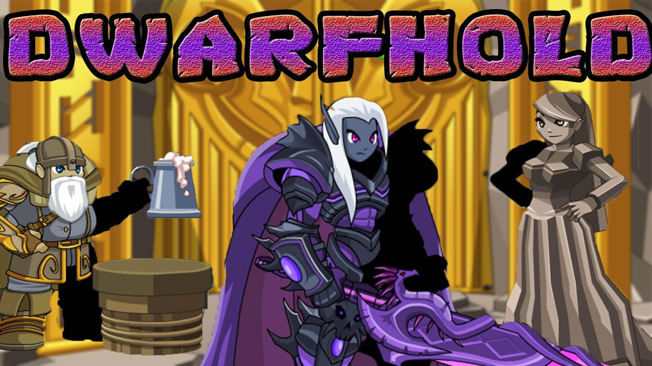 AQW Story Dwarfhold Full Walkthrough Part 1/2 AQWorlds 2020 - YouTube