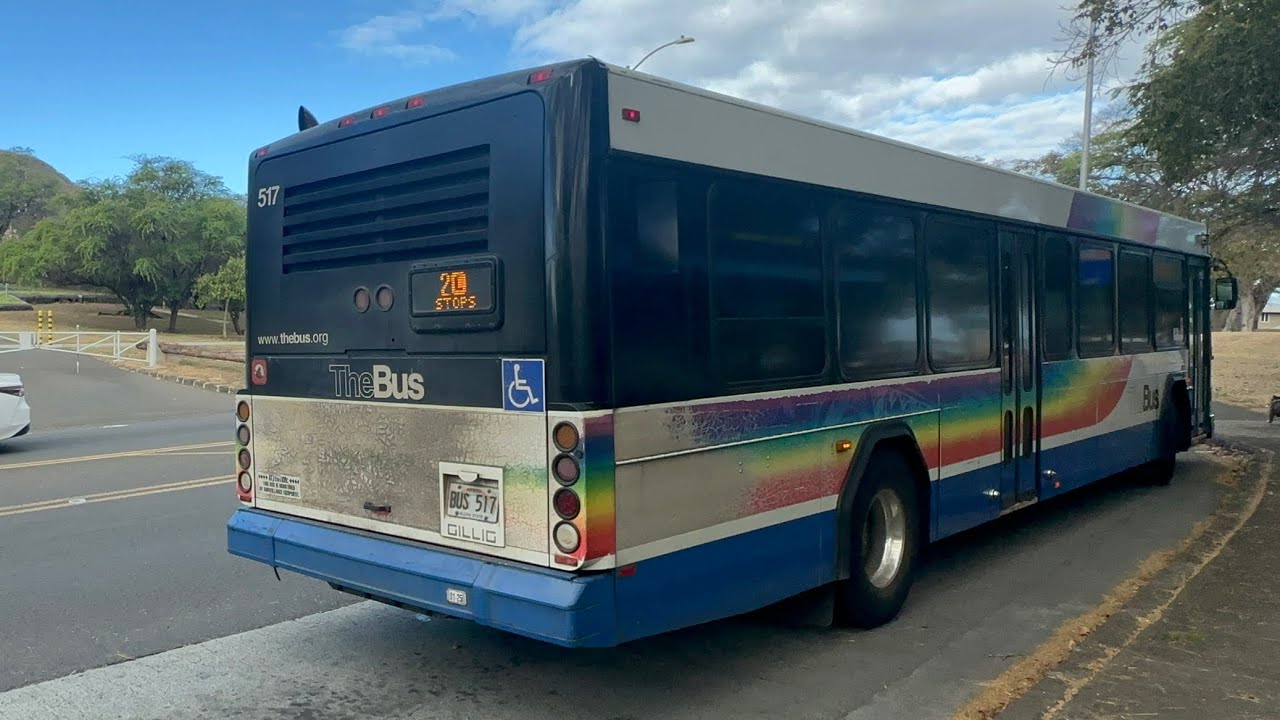 Honolulu TheBus Route 2L Kalihi Transit Center Limited Stops | Bus 517 ...