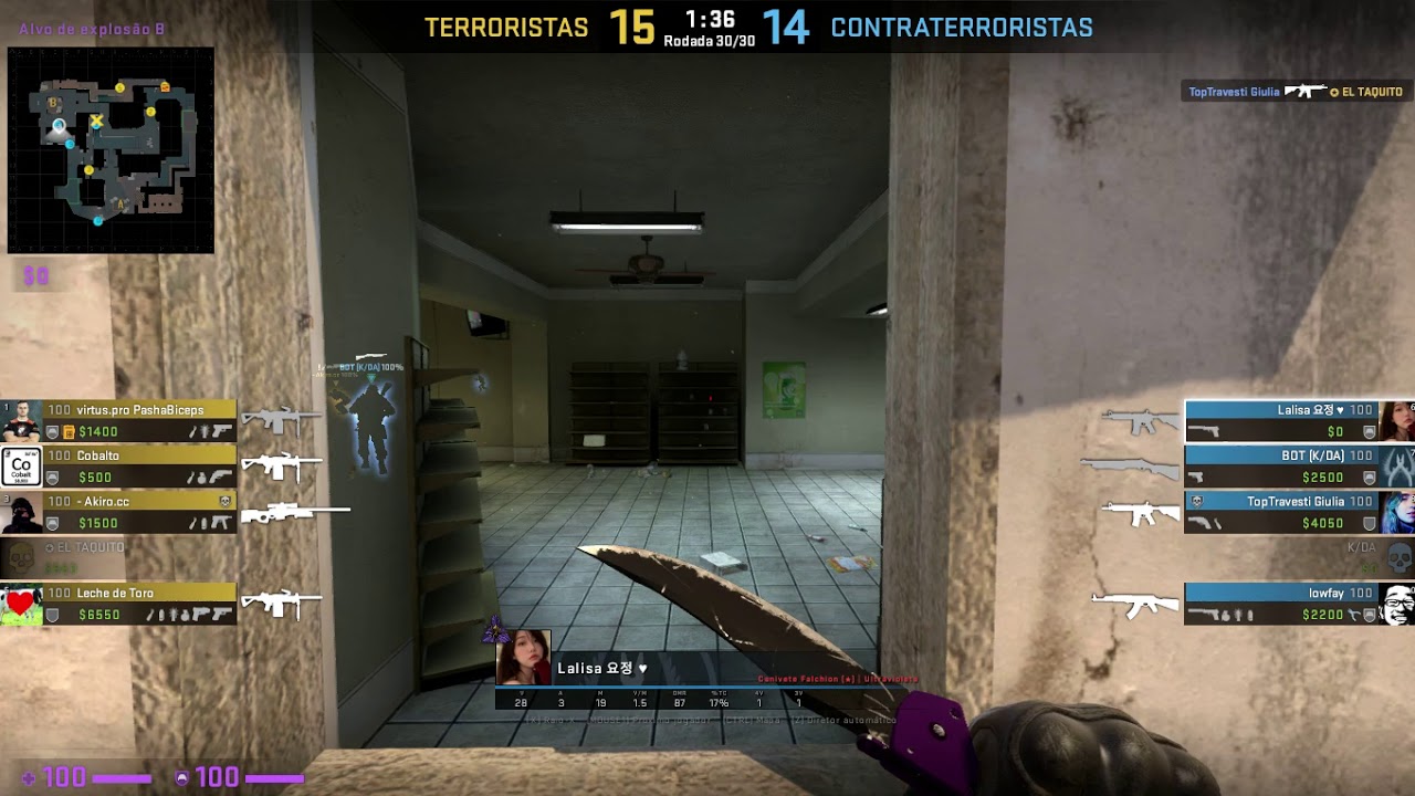 Agent AVA carrying her team - CSGO (Shattered Web) - YouTube