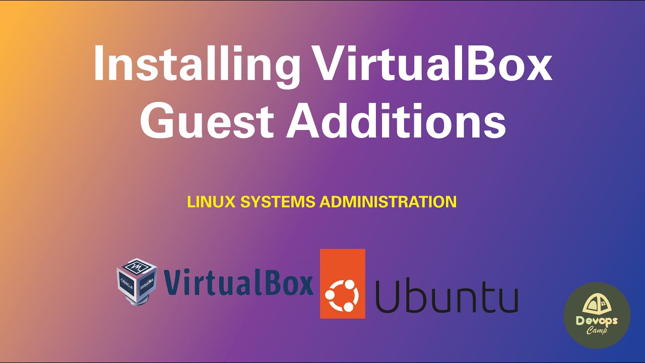 How to Install VirtualBox Guest Additions - YouTube