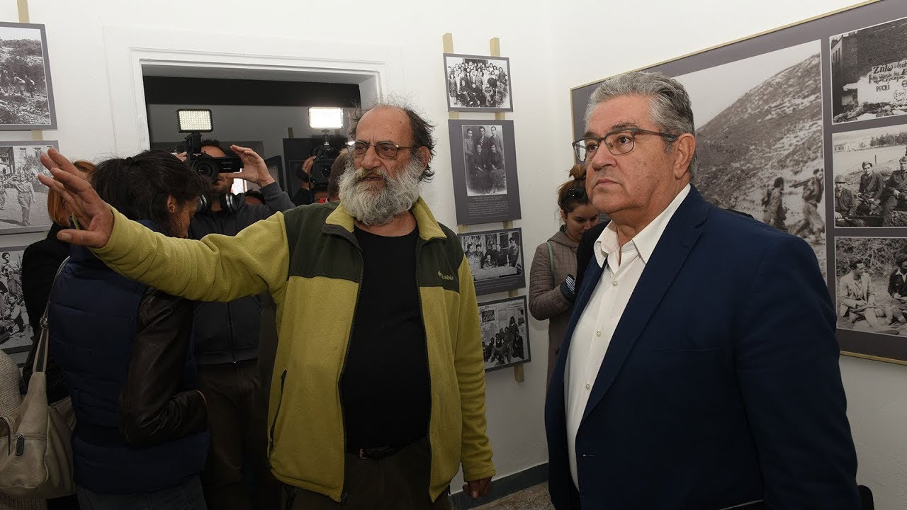 ΞΕΝΑΓΗΣΗ ΤΟΥ Δ. ΚΟΥΤΣΟΥΜΠΑ ΣΤΟ ΜΟΥΣΕΙΟ ΣΤΙΣ ΠΡΕΣΠΕΣ - YouTube