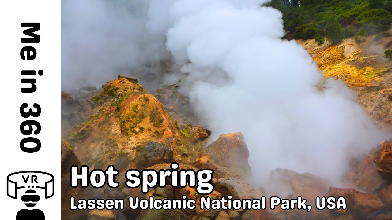 Terminal Geyser in Lassen Volcanic National Park, California, USA - 360 ...
