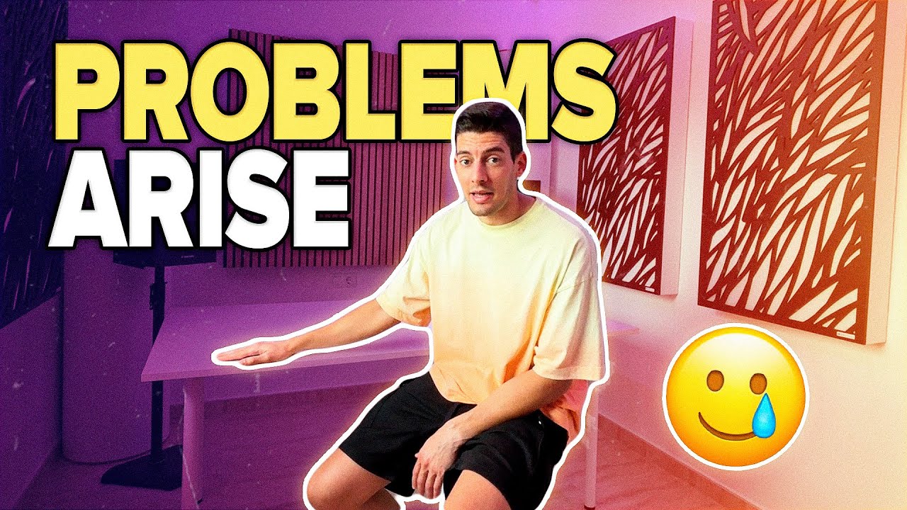 First PROBLEMS in the NEW Studio 🥲 Studio Building Day 8 - YouTube