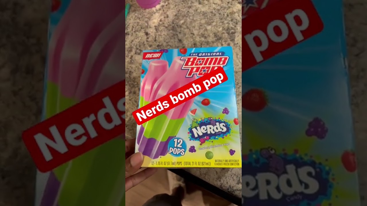 Nerds bomb pop… #popsicle #walmart #yummy - YouTube