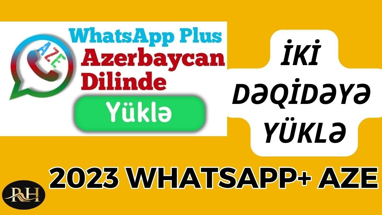 whatsapp plus aze yukle aze vatsap - YouTube