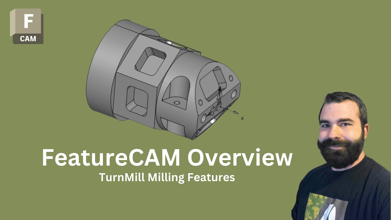 FeatureCAM Overview: TurnMILL Milling - YouTube