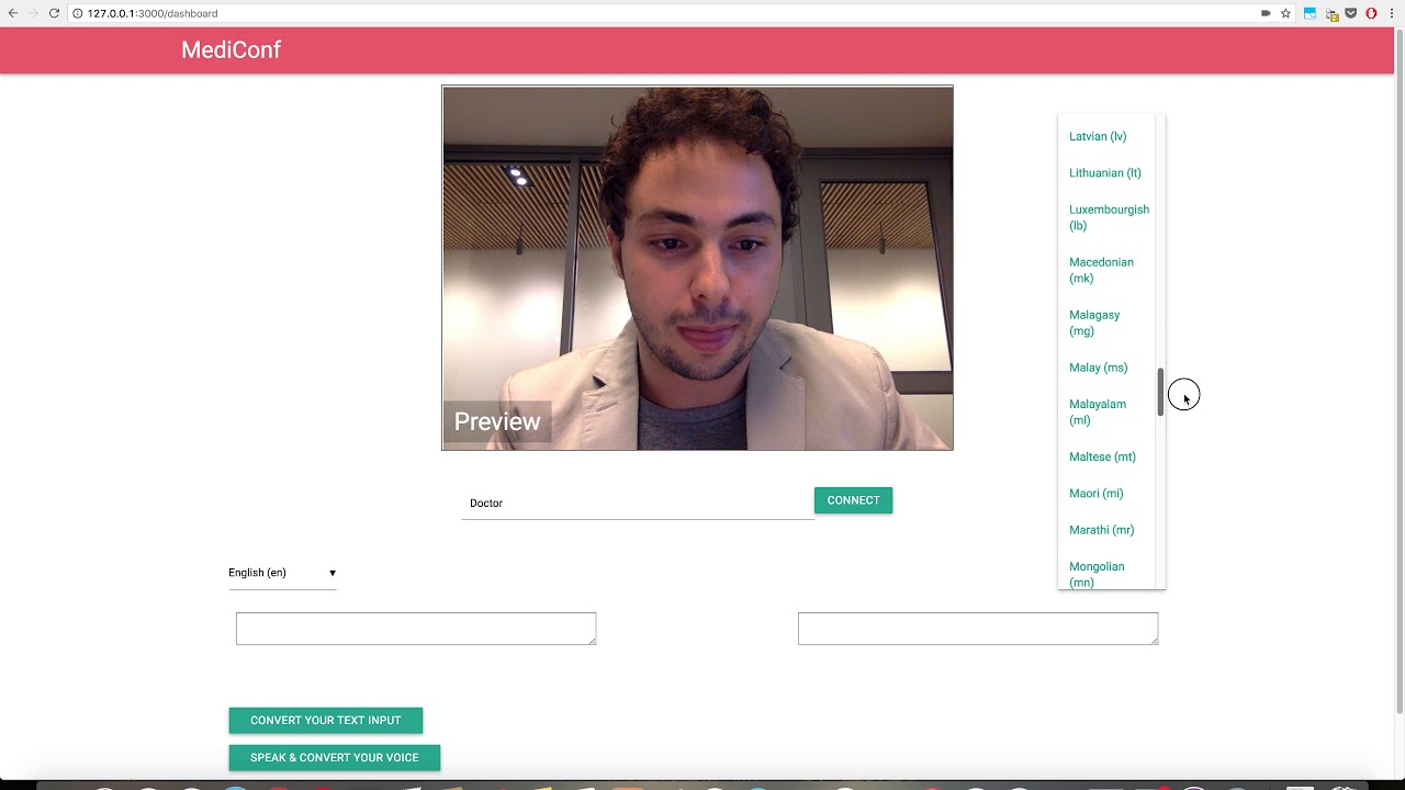 MediConf Working Demo - YouTube