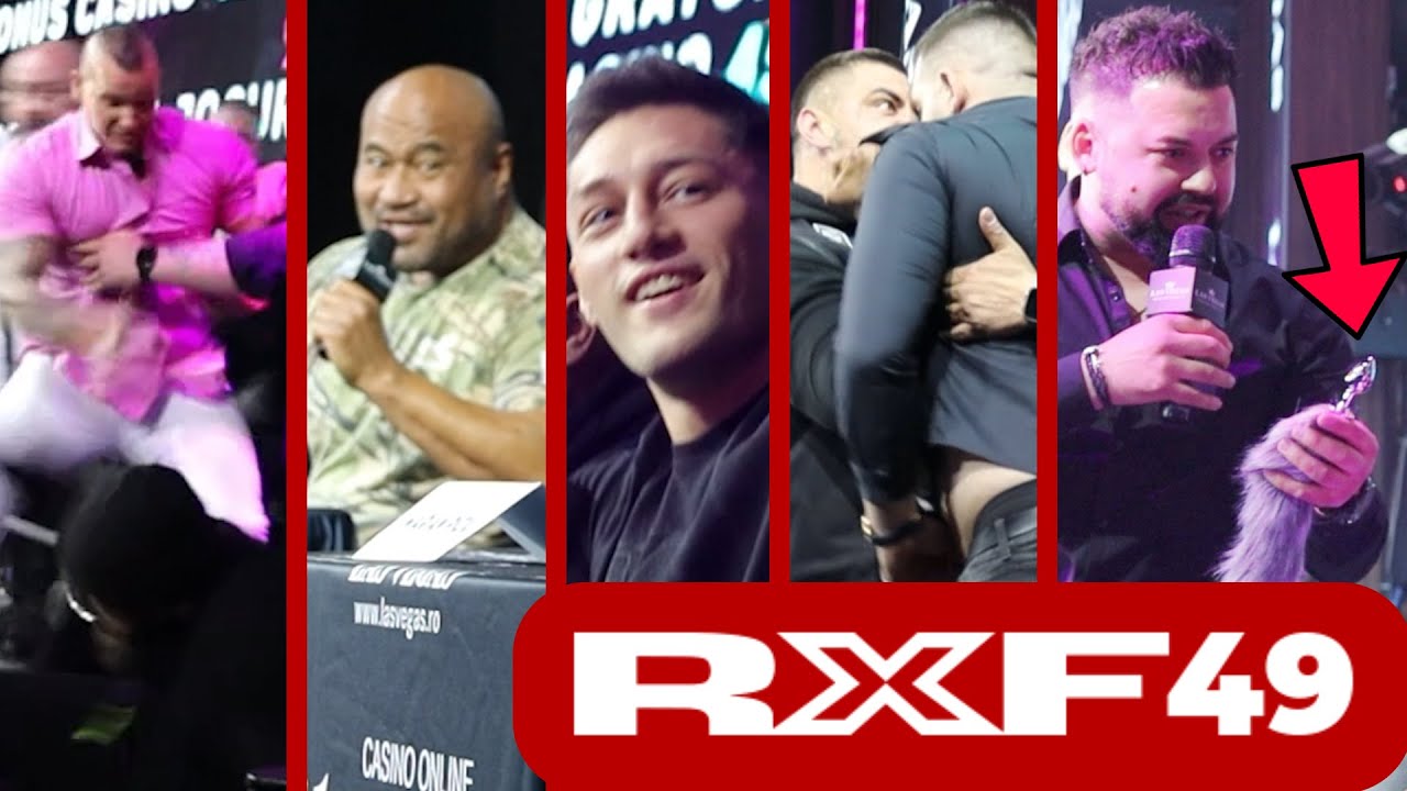 CELE MAI TARI FAZE de la conferinta 2 RXF 49 [Adam Security, Neveu ...