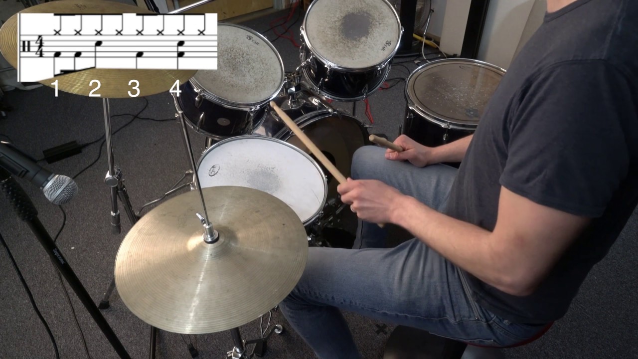 Lär dig spela trummor - Del 10 - YouTube