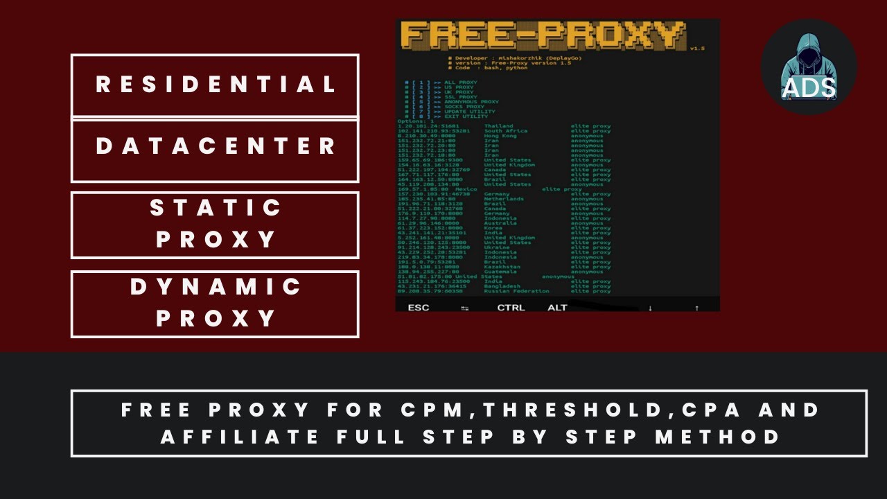 Best Free Proxies||How to create free proxy||Best Residential Proxy ...
