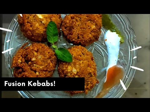 Fusion kebabs | an amazing combination of chinese noodles and dahi ke ...