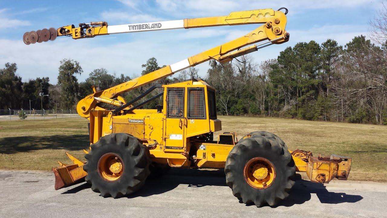 Timberjack tree TRIMMER limb saw - YouTube