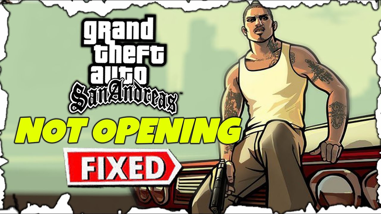 How To Fix GTA San Andreas Not Opening || GTA SA Not Launching Fix ...