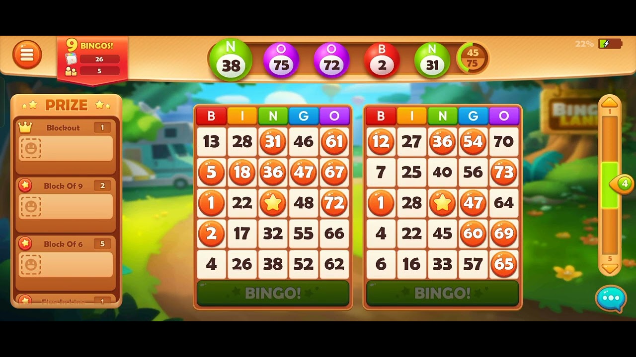 bingo game - YouTube