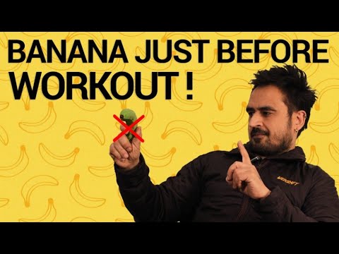 Does banana before workout really works? | Sirf fitness|5 best meals ...