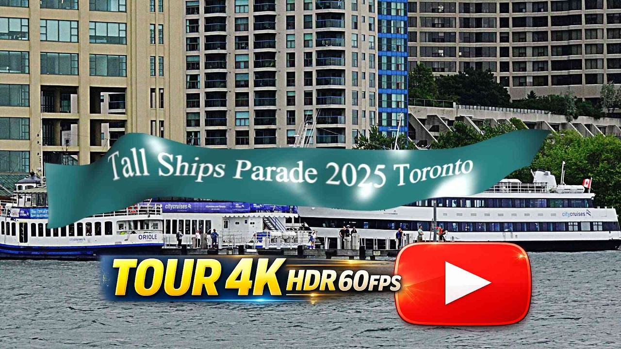 ⛵ 2025 Tall Ships Parade Toronto | Morning Sail on Empire Sandy, Canada ...